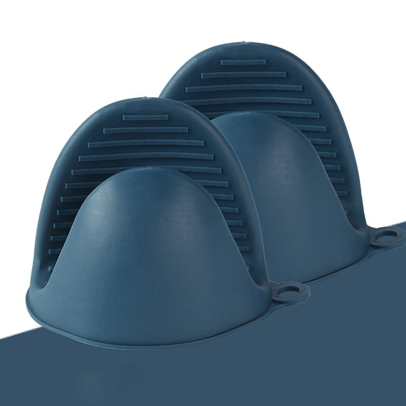 Silicone Cooking Pinch Grips Oven Mitts - Finger Protector Pot Holder ...