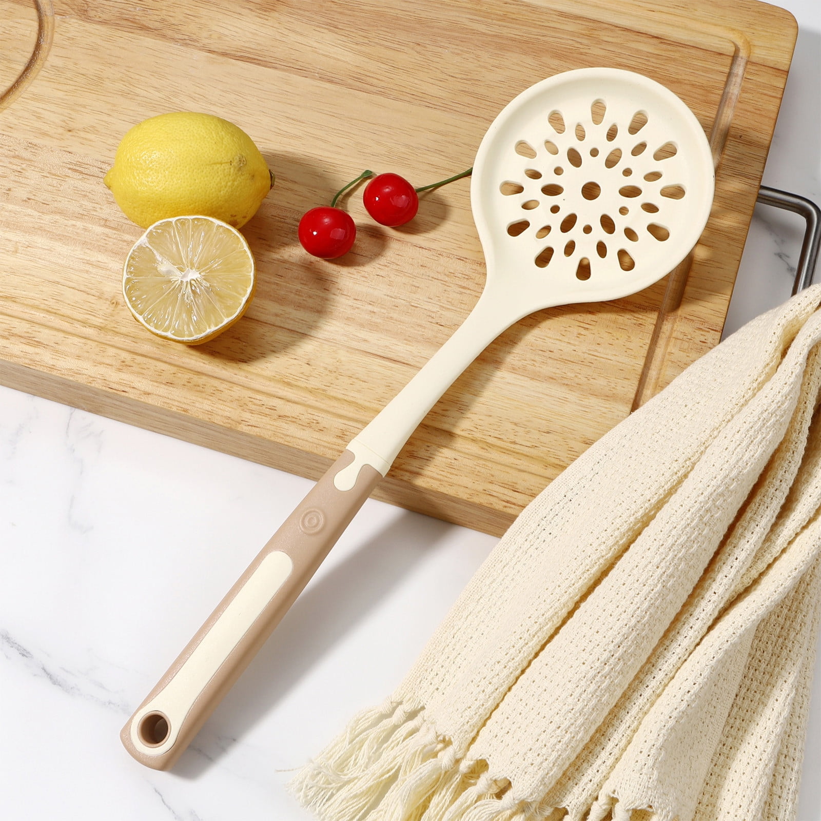 Silicone Cooking Utensils Set, Non Stick Heat Resistant Kitchen Tools ...