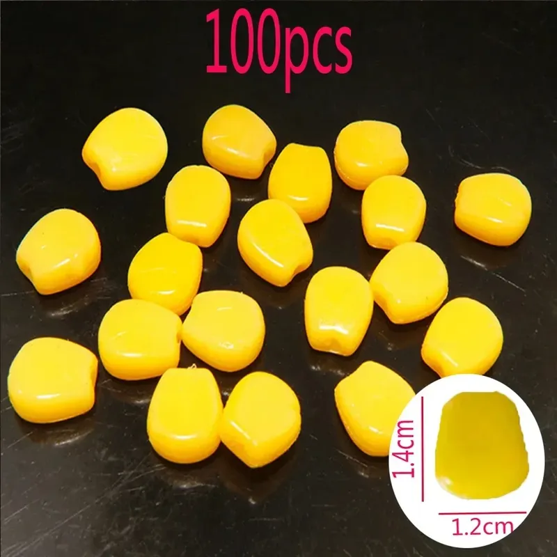 Silicone Corn Smell Soft Bait Floating Water Corn Carp Fishing Lures ...