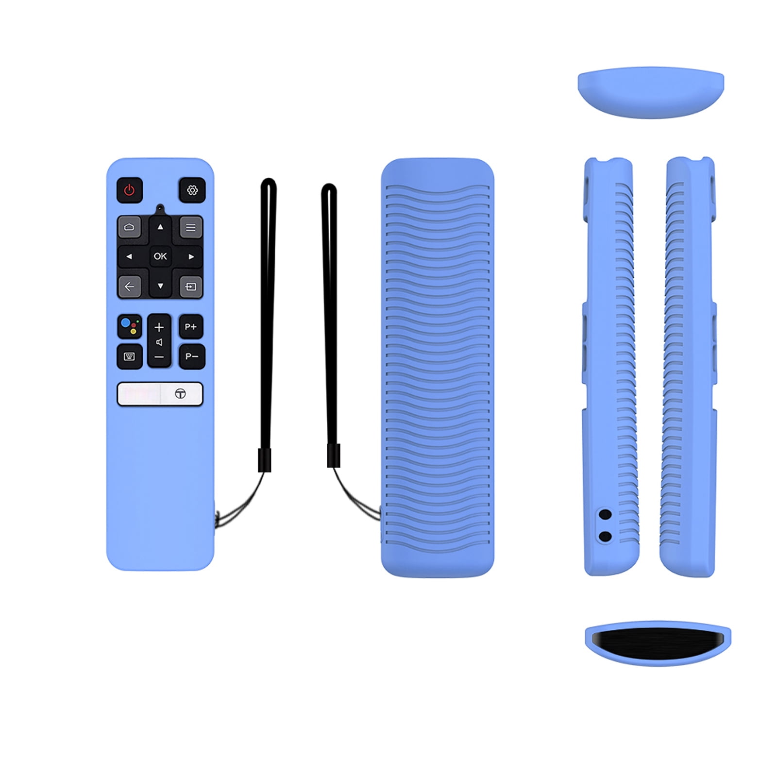 Silicone Cover for Voice TV Remote Control RC802v for TCL 65p8s 55p8s ...