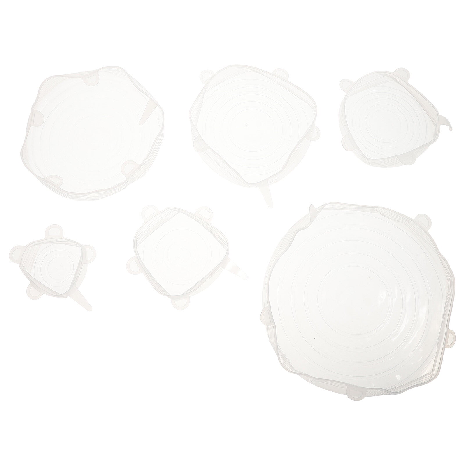 Silicone Covers Food Lids Stretch Storage Stretchy Bowl Cover Reusable ...