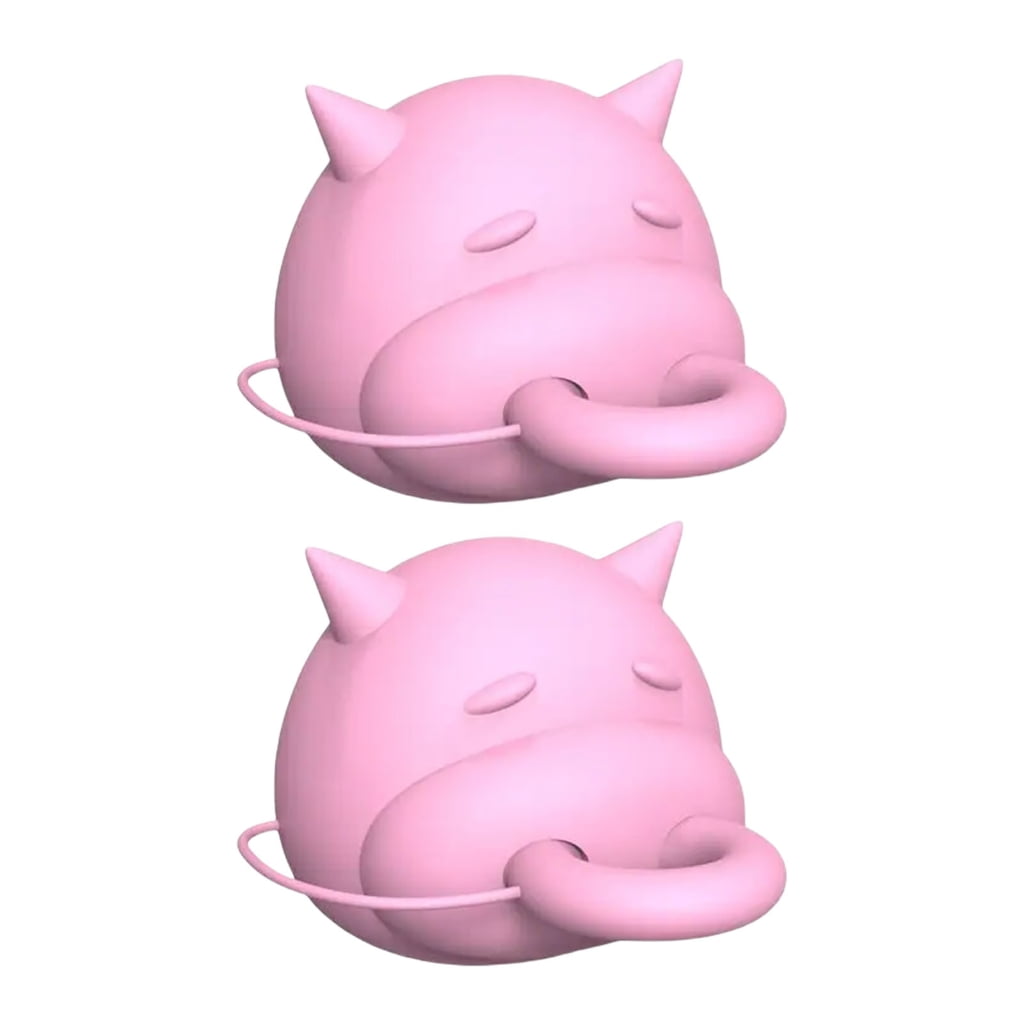Silicone Cow Head Milk Box Stoppers Funny Pouring Milk Carton Diverter ...