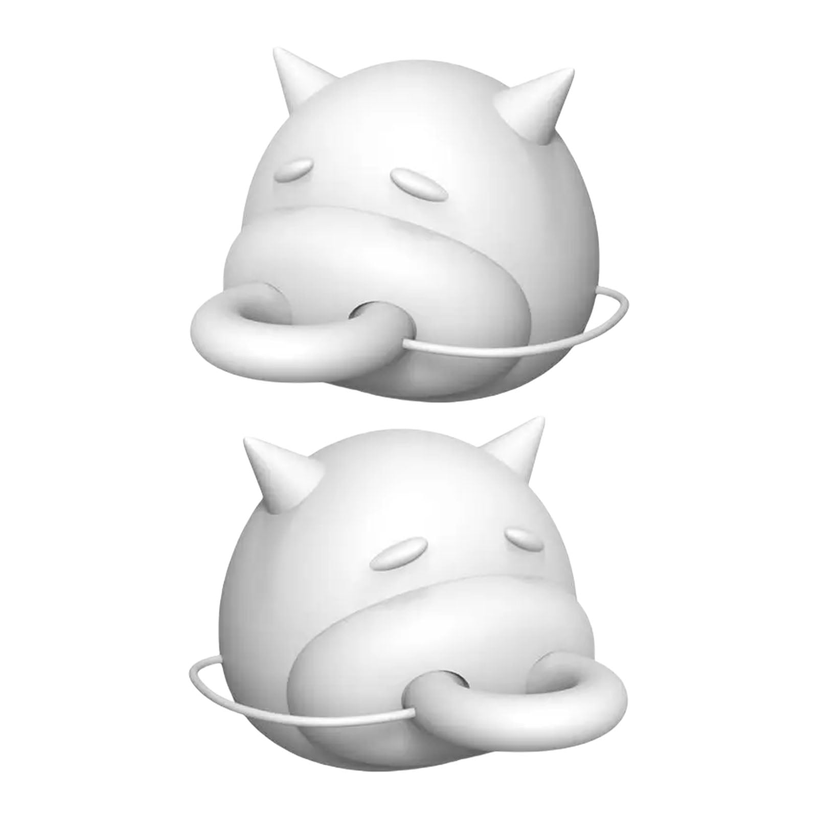 Silicone Cow Head Milk Box Stoppers Funny Pouring Milk Carton Diverter ...
