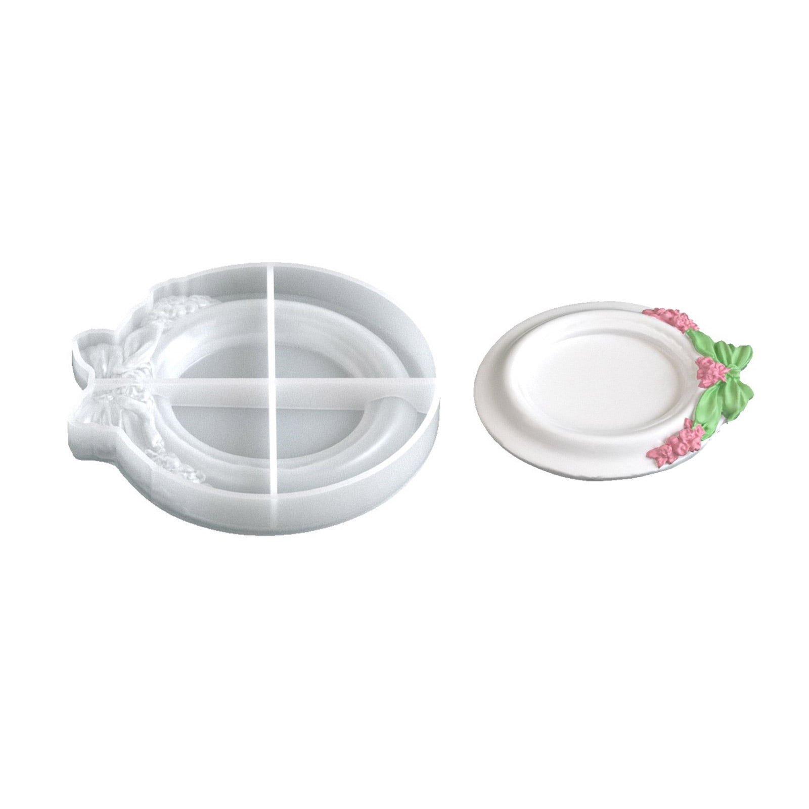 Silicone Crafting Mold Jewelry Trays Moulds Bowknot Theme Decorative ...