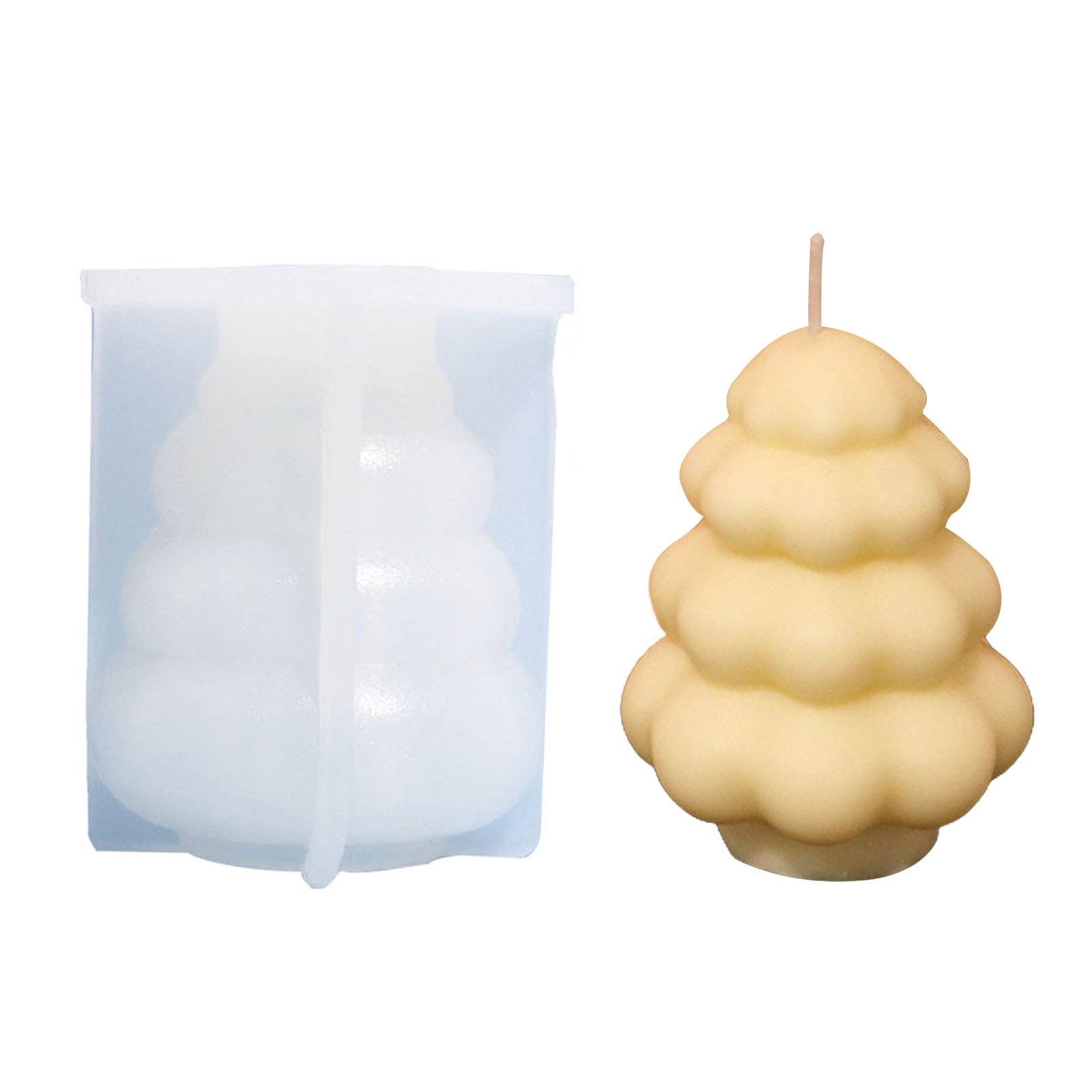 Silicone Crafts Mold Reusable Casting Epoxy Mold Making Christmas Mold ...