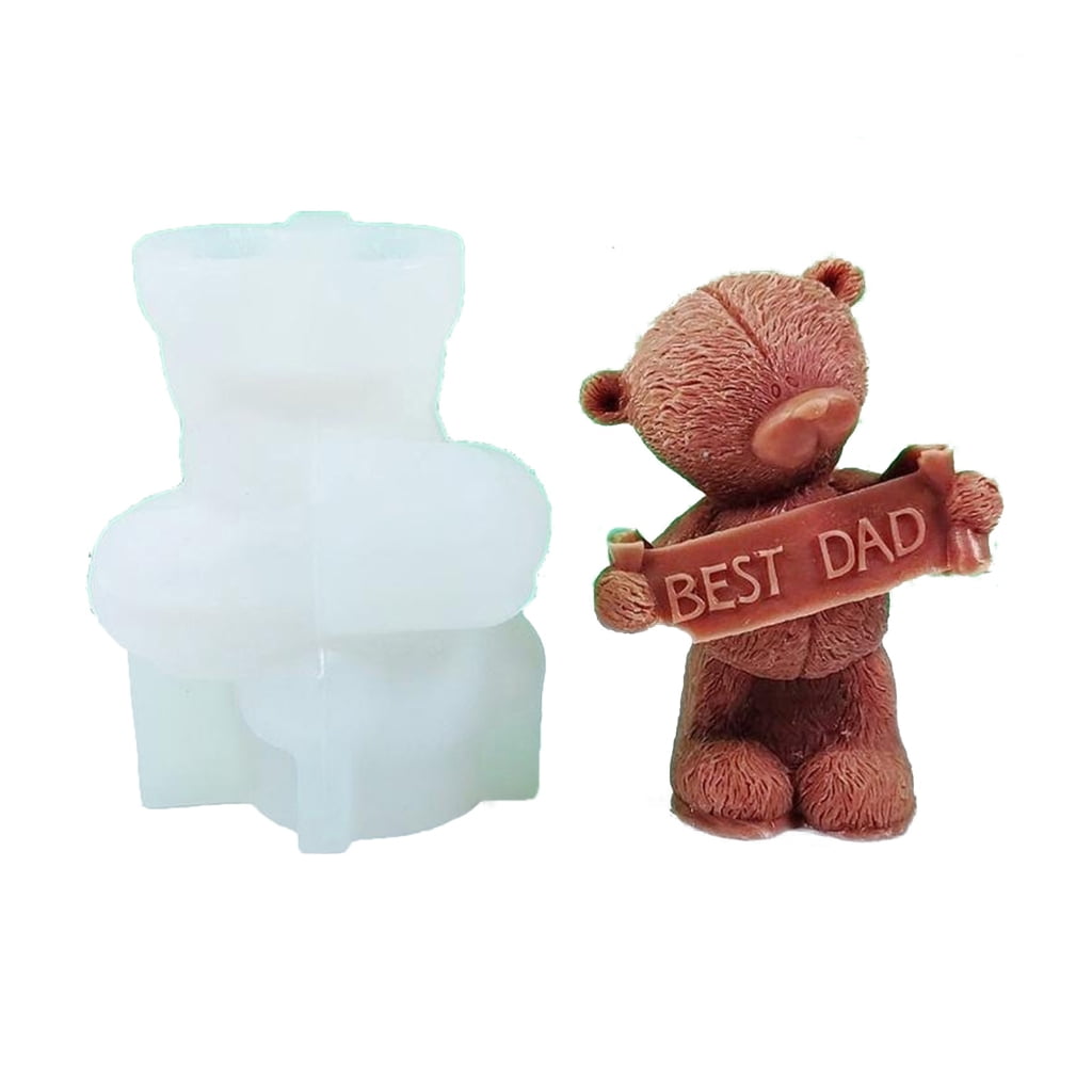 Silicone Crafts Moulds Reusable Castings Epoxy Moulds 3D Candle Making ...