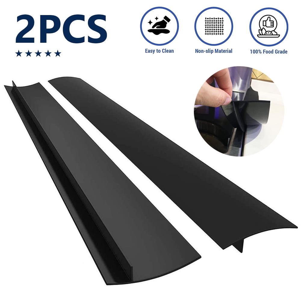 Silicone Crumb Guards and Stove Gap Covers, Stove Guard for Spills ...