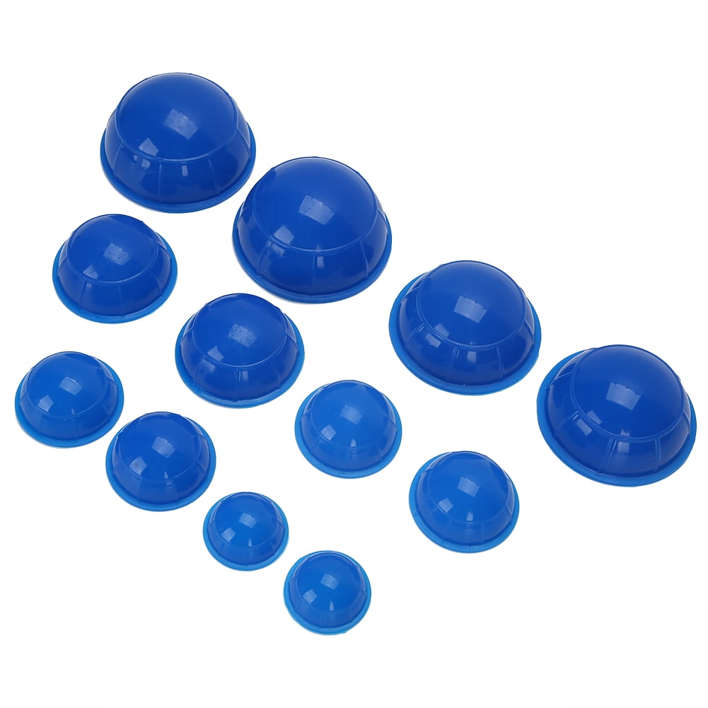 Silicone Cupping Device Blue Massaging Acupuncture Cupping Cup ...
