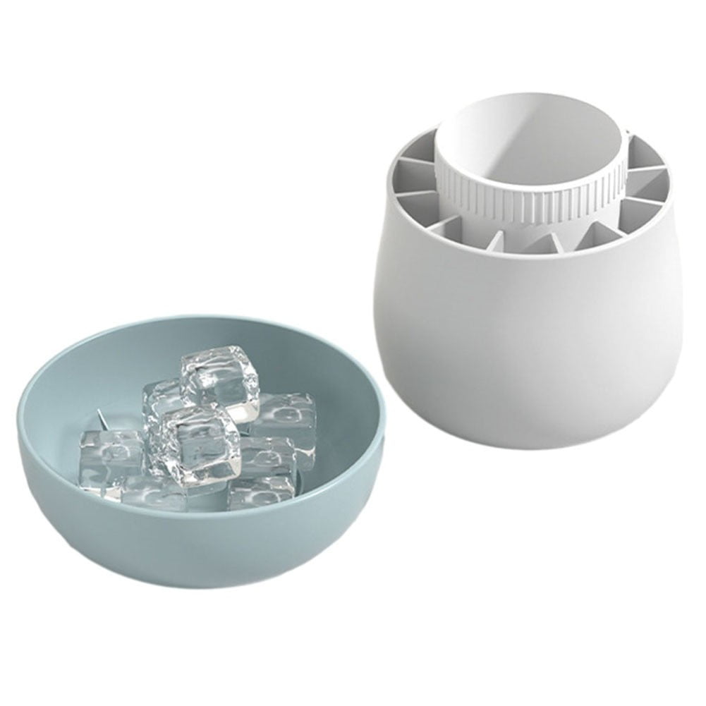 Silicone Cylinder Ice Cube Mold,Ice Making Cup,Ice Bucket Tray,Grid ...