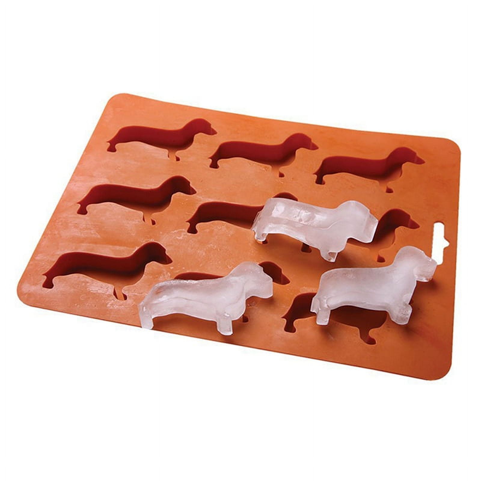 Silicone Dachshund Puppy Shaped Ice-Cube Chocolate Cookie Mold DIY Home ...