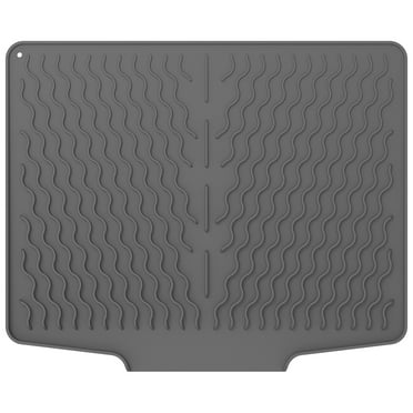 Silicone Kitchen Counter Drip Pad - Large 18 x 16", Heat Resistant ...