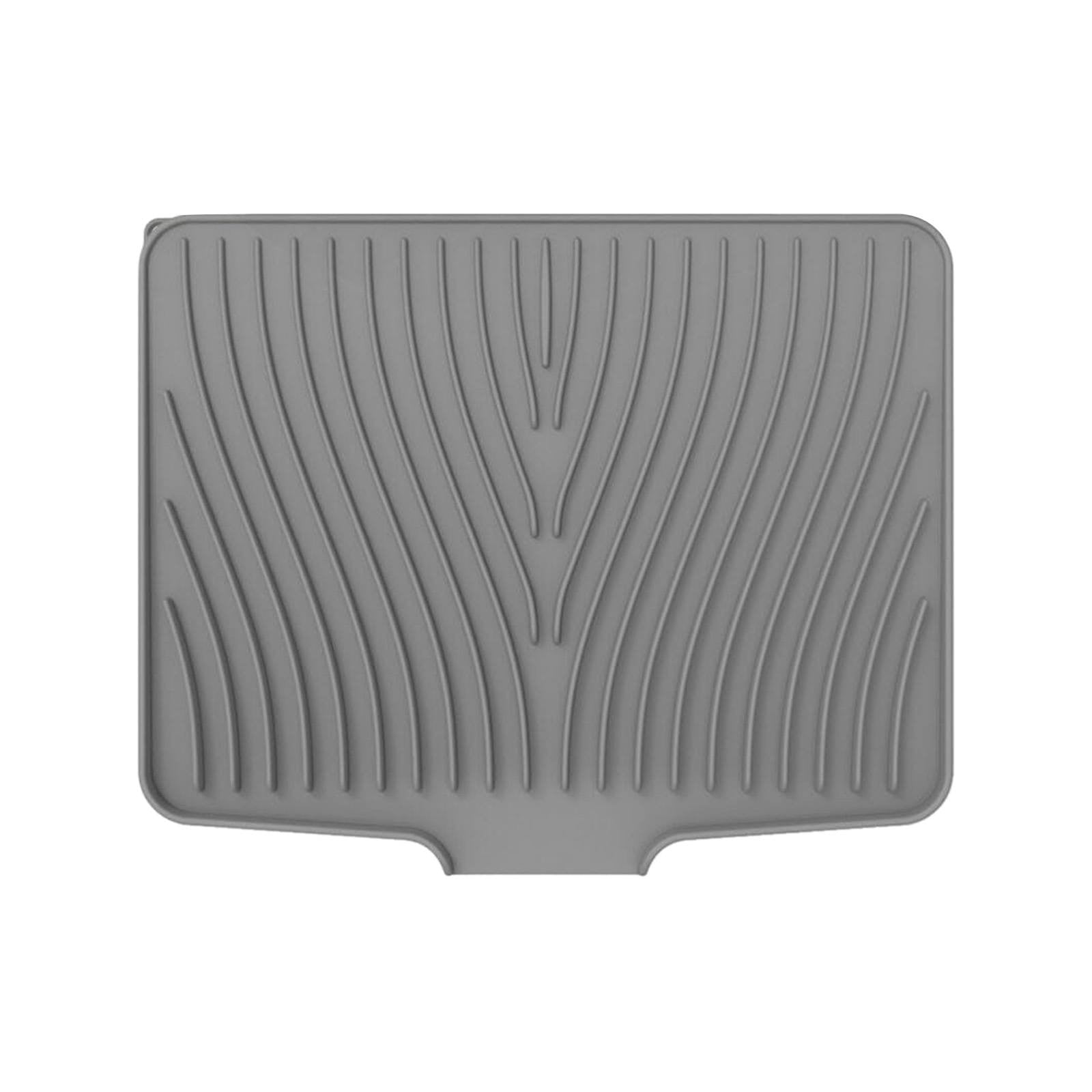 Silicone Dish Drying Mat for Kitchen Counter, 2025 Upgrade Extra Large ...
