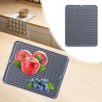 Upgraded Faucet Mat, Silicone Splash Guard with Drip Catcher Tray ...