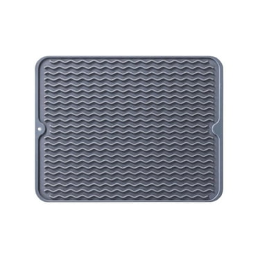 Upgraded Faucet Mat, Silicone Splash Guard with Drip Catcher Tray ...