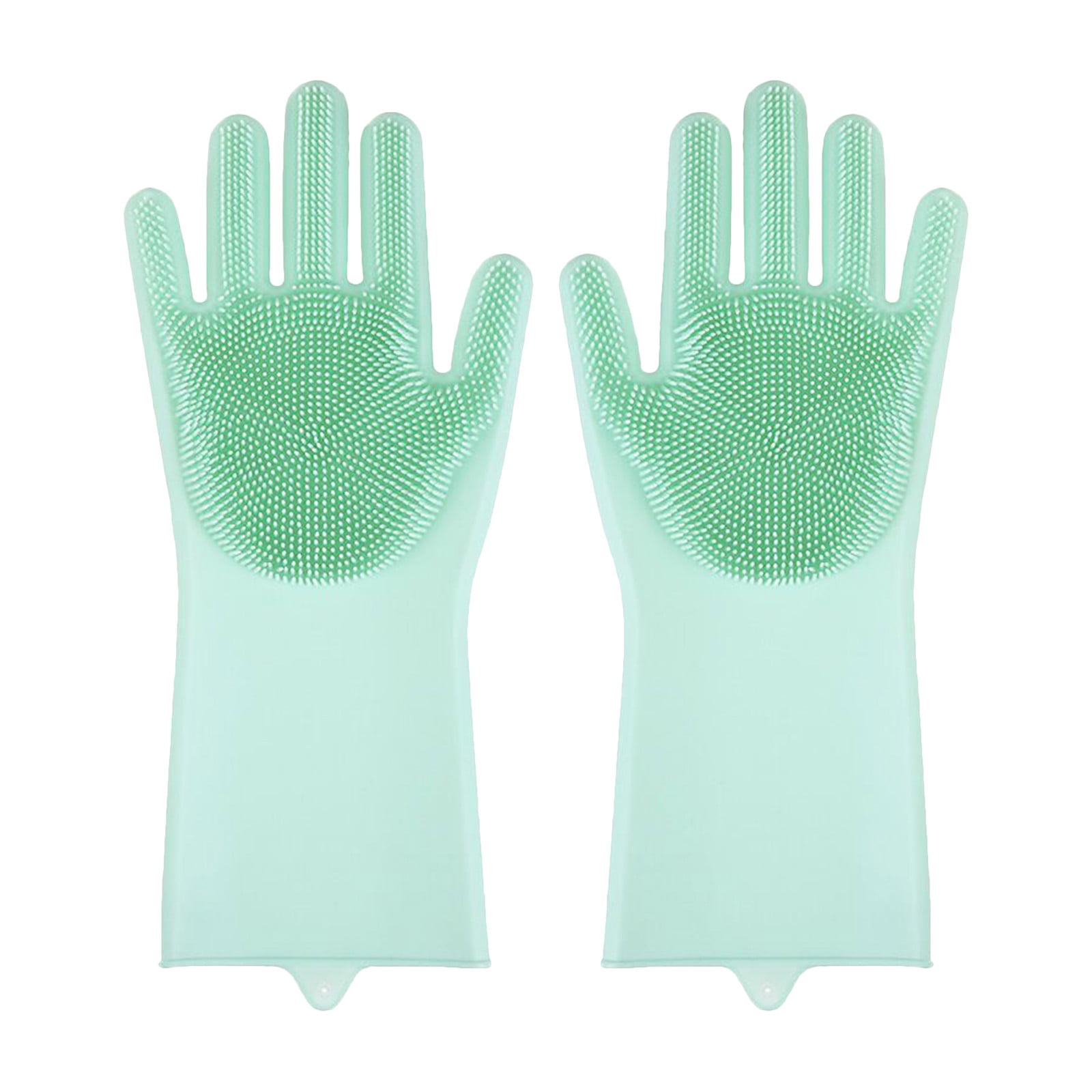 Silicone Dishwashing Gloves, Reusable Cleaning Gloves ,Rubber Washing ...