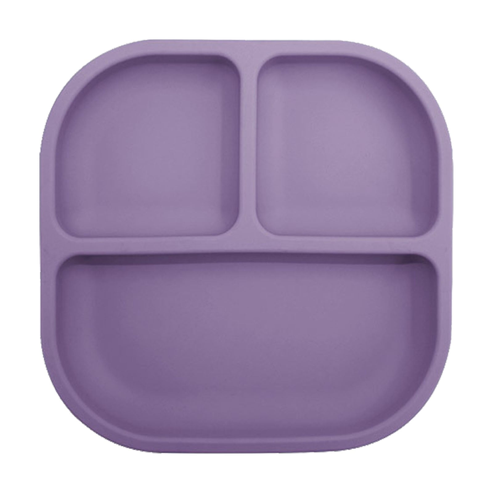 Silicone Divided Plate Tray For Dining Table Kitchen Living Room ...