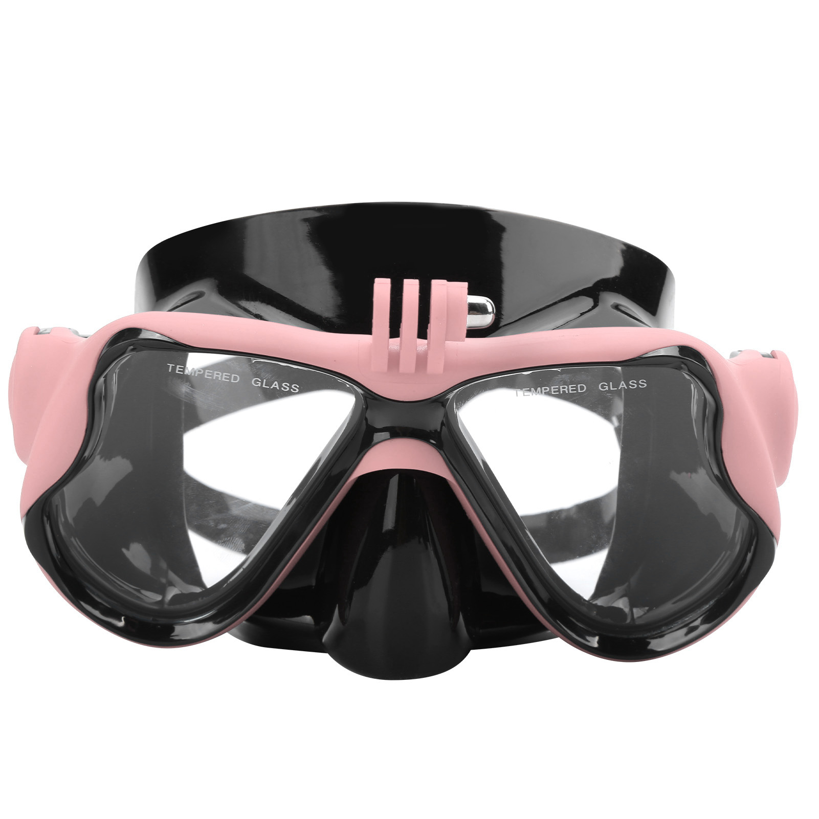 Silicone Diving Mask with Camera Mount - Perfect for Snorkeling and ...