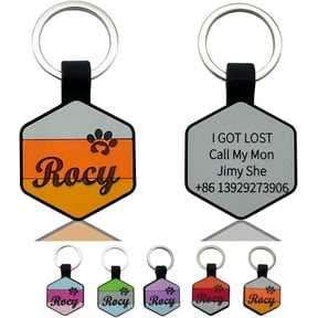 Pet Artist 3D Gold Personalized Dog Tags with Breeds Customized Name ID ...