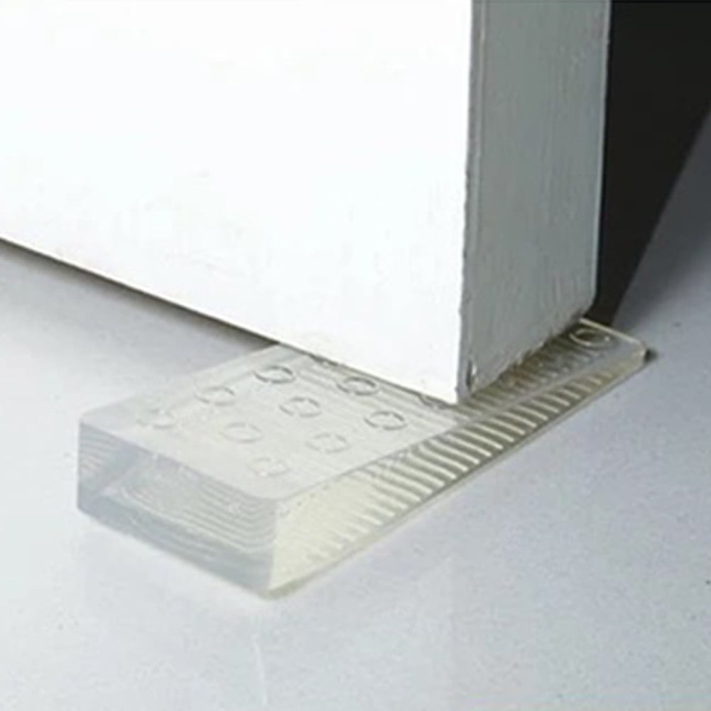 Silicone Door Stopper Wedge-Shaped Door Stopper Door Backstop Anti ...
