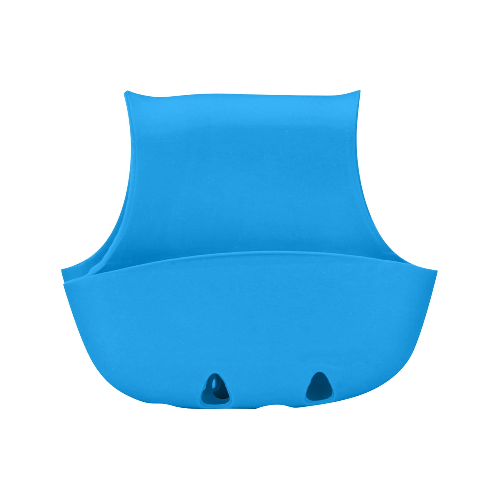 Silicone Double Sink Caddy Adjustable Non-Slip Saddle Organizer, Sponge ...