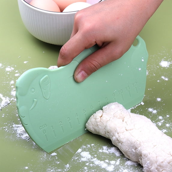 Silicone Dough Cutter Scraper Tool, Food Grade Baking Kneading Pad ...