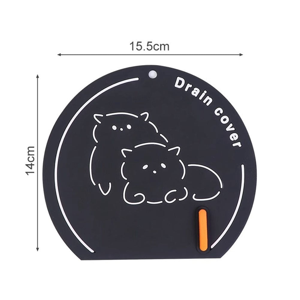 Silicone Drain Cover for Effective Clog Prevention in Bathrooms and ...
