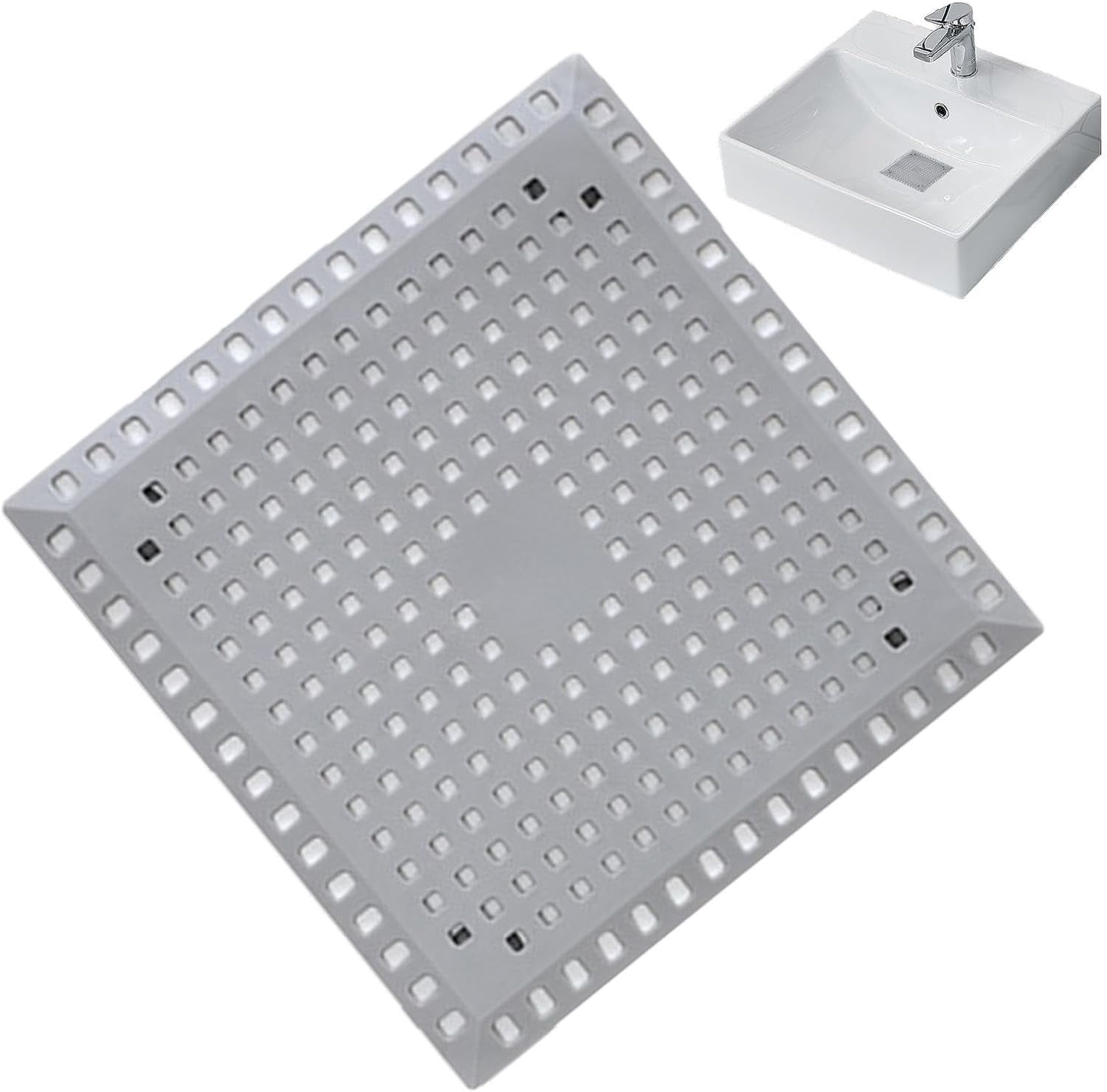 Drain Hair Catcher, Hair Stopper for Shower Drain, Tub Stoppers Hair ...