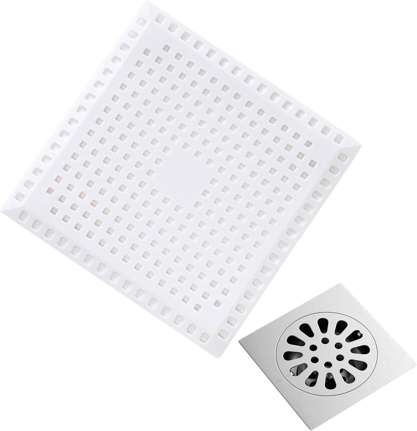 Silicone Drain Cover | Hair Trapper for Shower Drain - Shower Drain ...