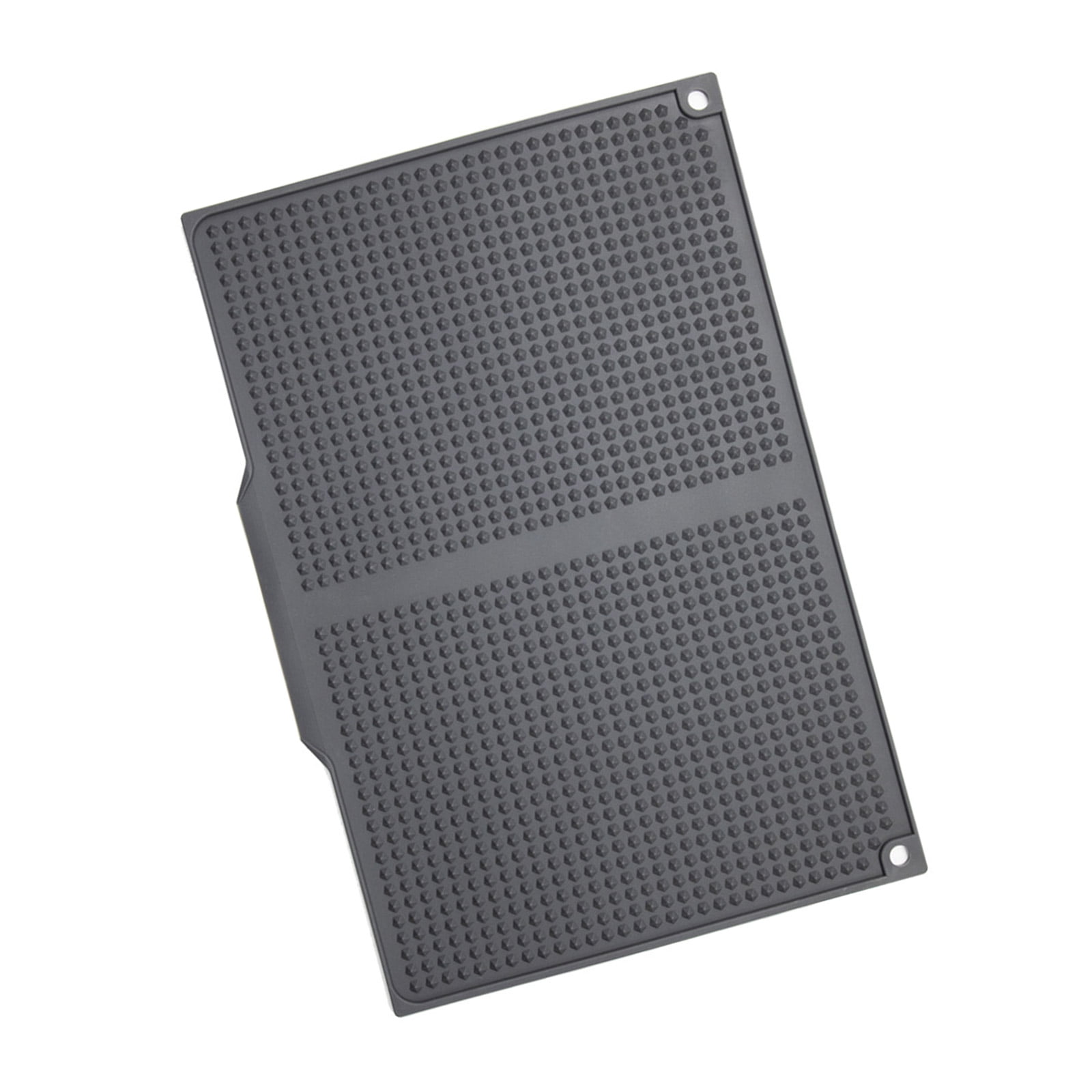 Silicone Drain Mats with Unique Pentagonal Designs Dish Drying Pad ...