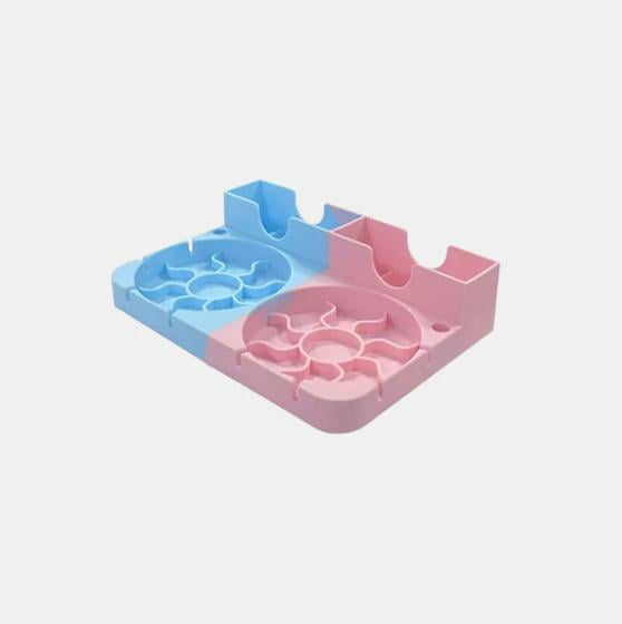 Silicone Drain Rack For Double Cups, Silicone Drainer Rack, Baby Bottle ...