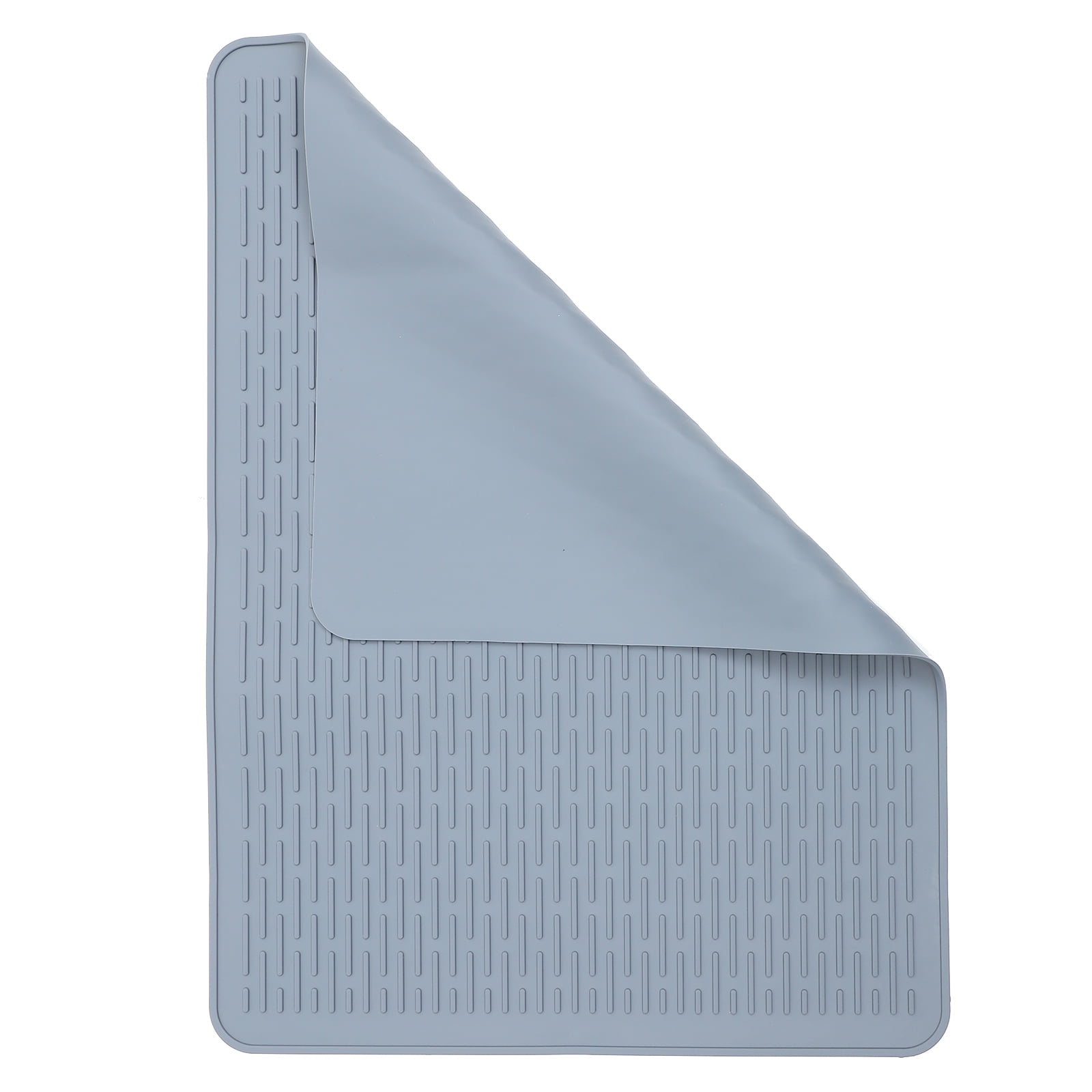 Silicone Draining Mat Dish Drying Sink under The Cabinet Pads Kitchen ...