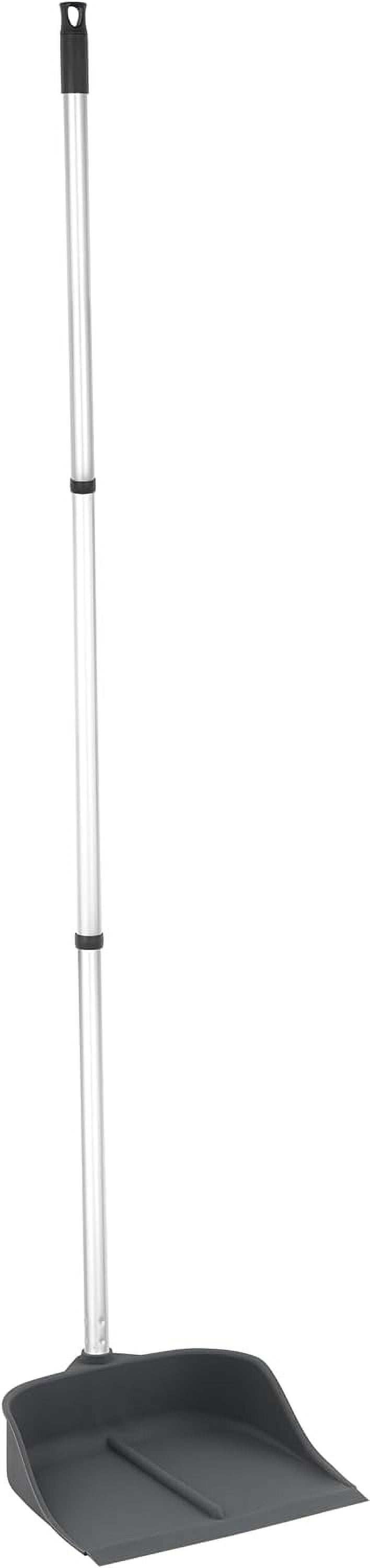 Silicone Dust Pan with Handle Commercial Lobby Dustpan with Long Handle ...