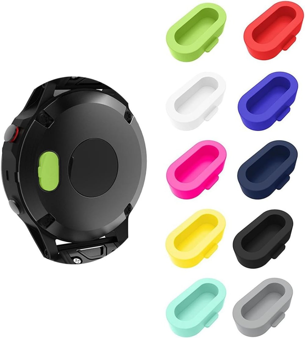 Silicone Dust Plug for Garmin Fenix 5 6 5X 6X 5S 6S Plus Pro Forerunner ...