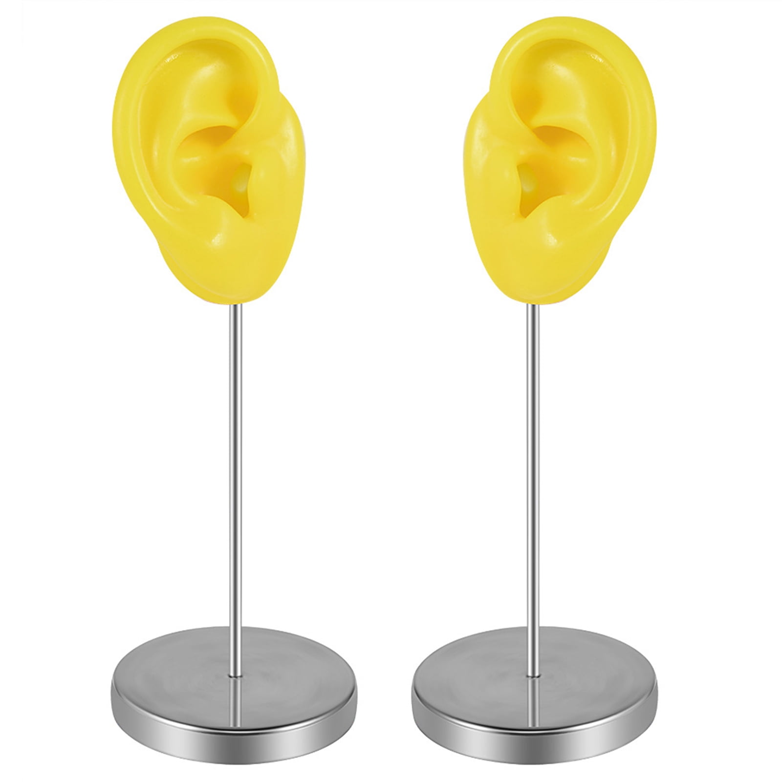 Silicone Ear Model for Piercing Practice and Jewelry Display Realistic ...
