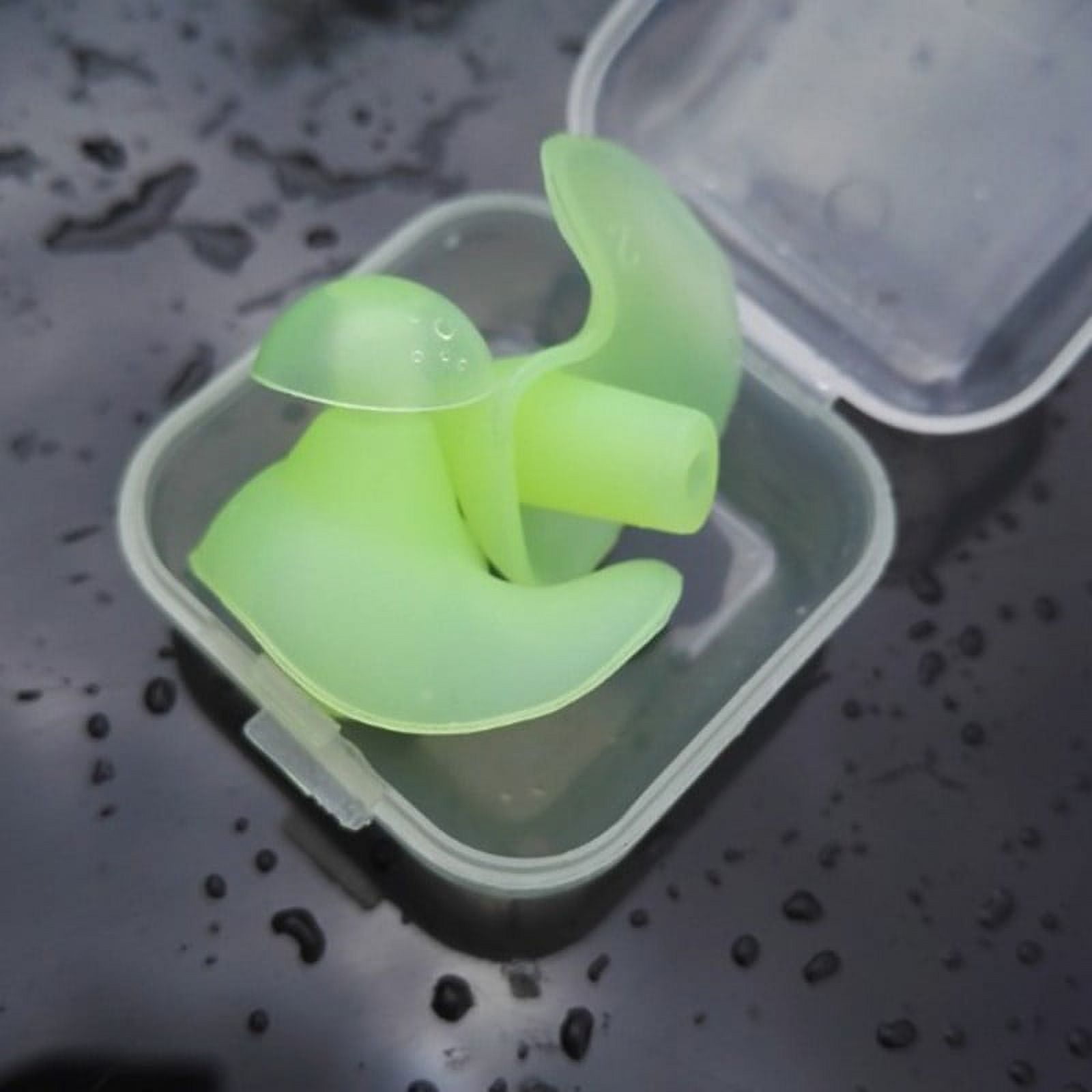 Silicone Ear Plugs for Swimming,Diving - Waterproof Ear Protectors for ...