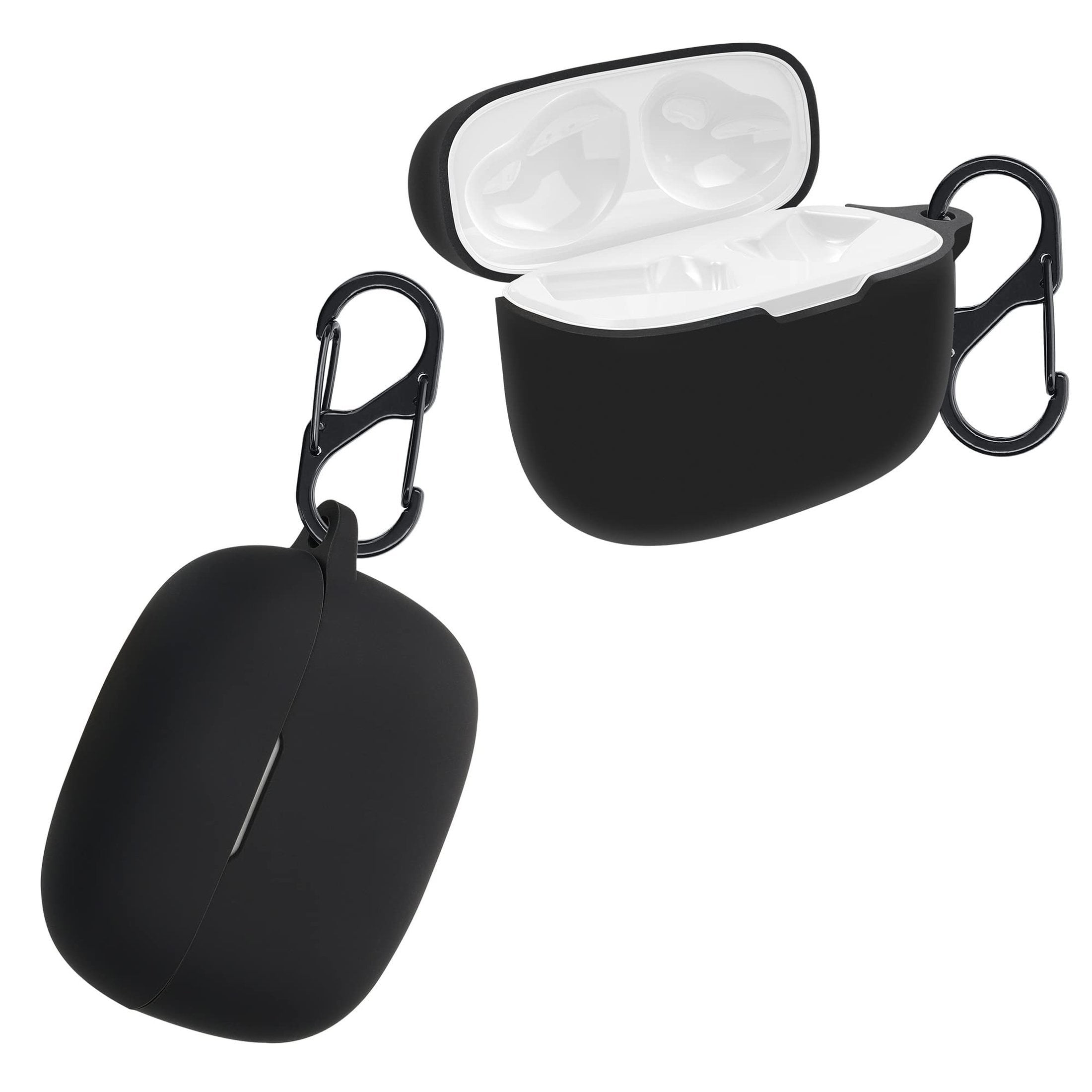 Silicone Earbud Holder Case for Wave 200TWS - Black Protective Cover ...