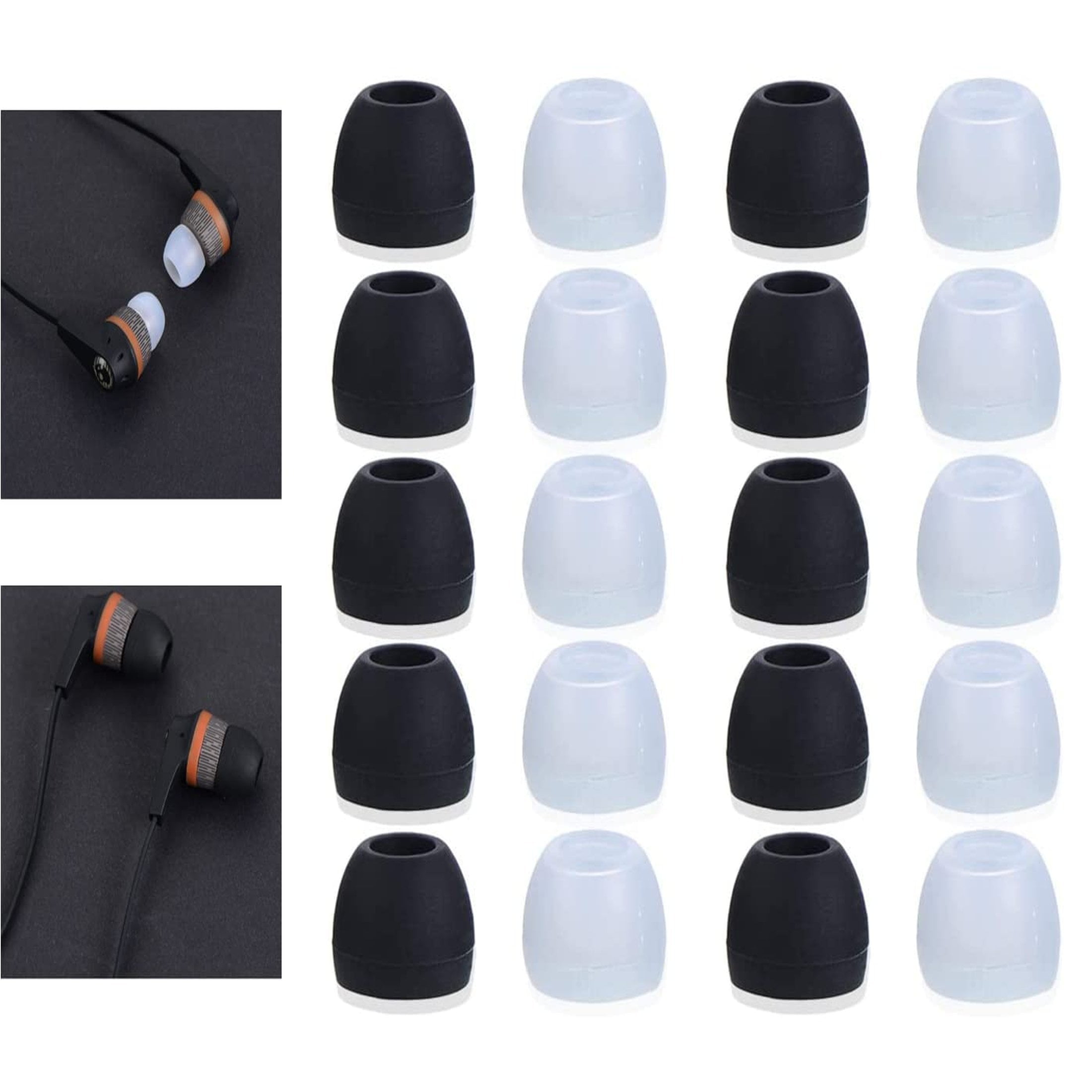 Silicone Earbud Tips Set for Candy Sesh Evo and Compatible Earphones ...
