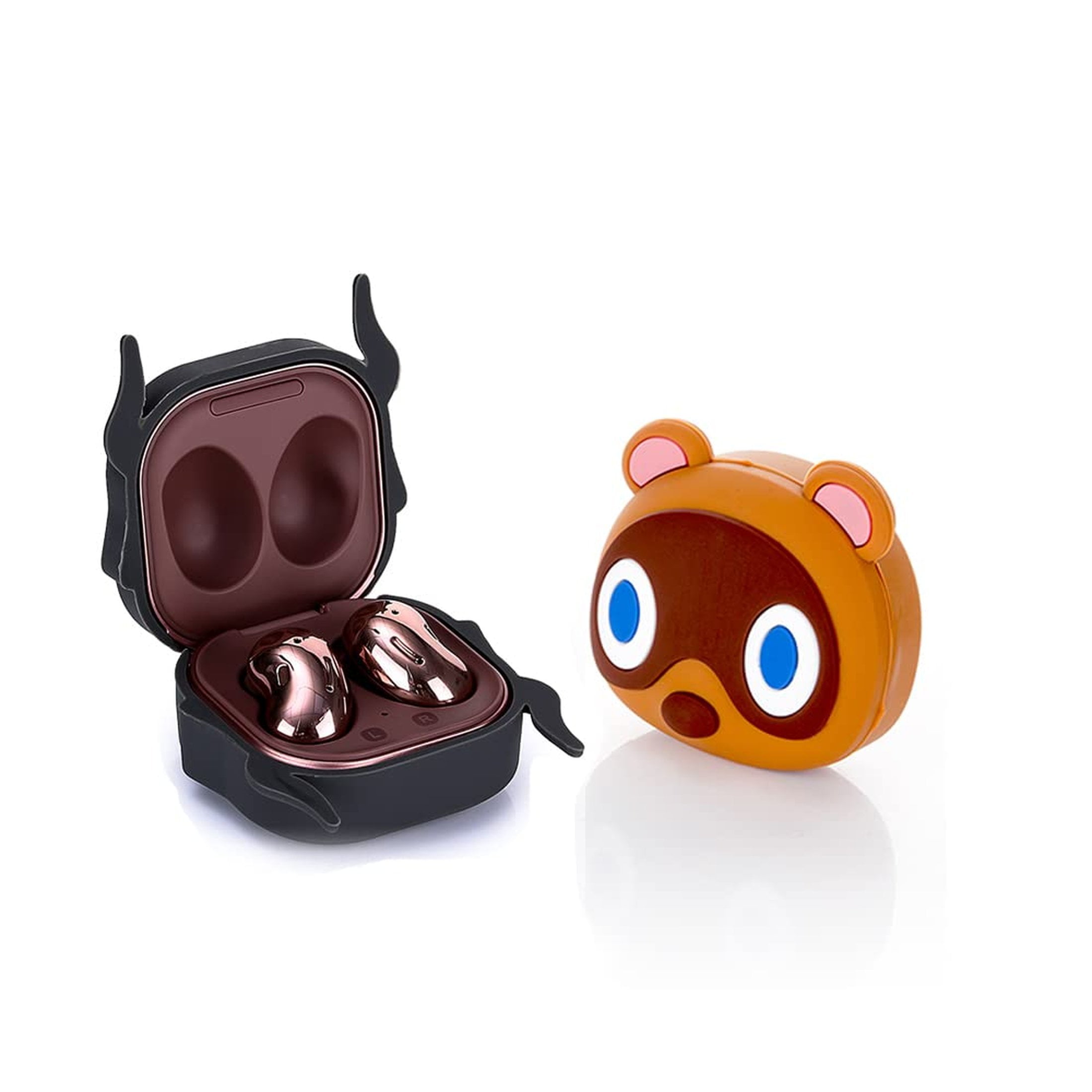 Silicone Earbuds Case Duo with Keychain for Samsung Galaxy Buds Series ...