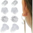 800 Pcs Silicone Earring Backs - Soft, Durable & Hypo-allergenic Rubber ...