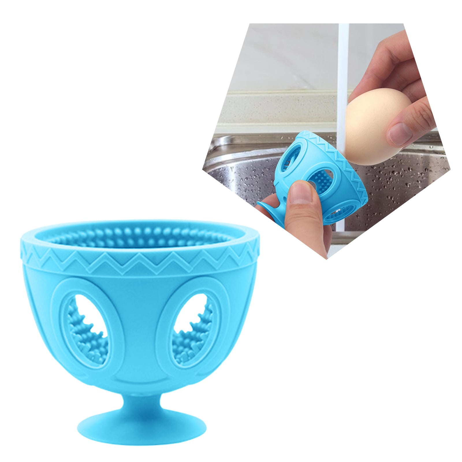 Silicone Egg Cleaner Egg Washer Farm Fresh Egg Cleaning Brush Practical ...