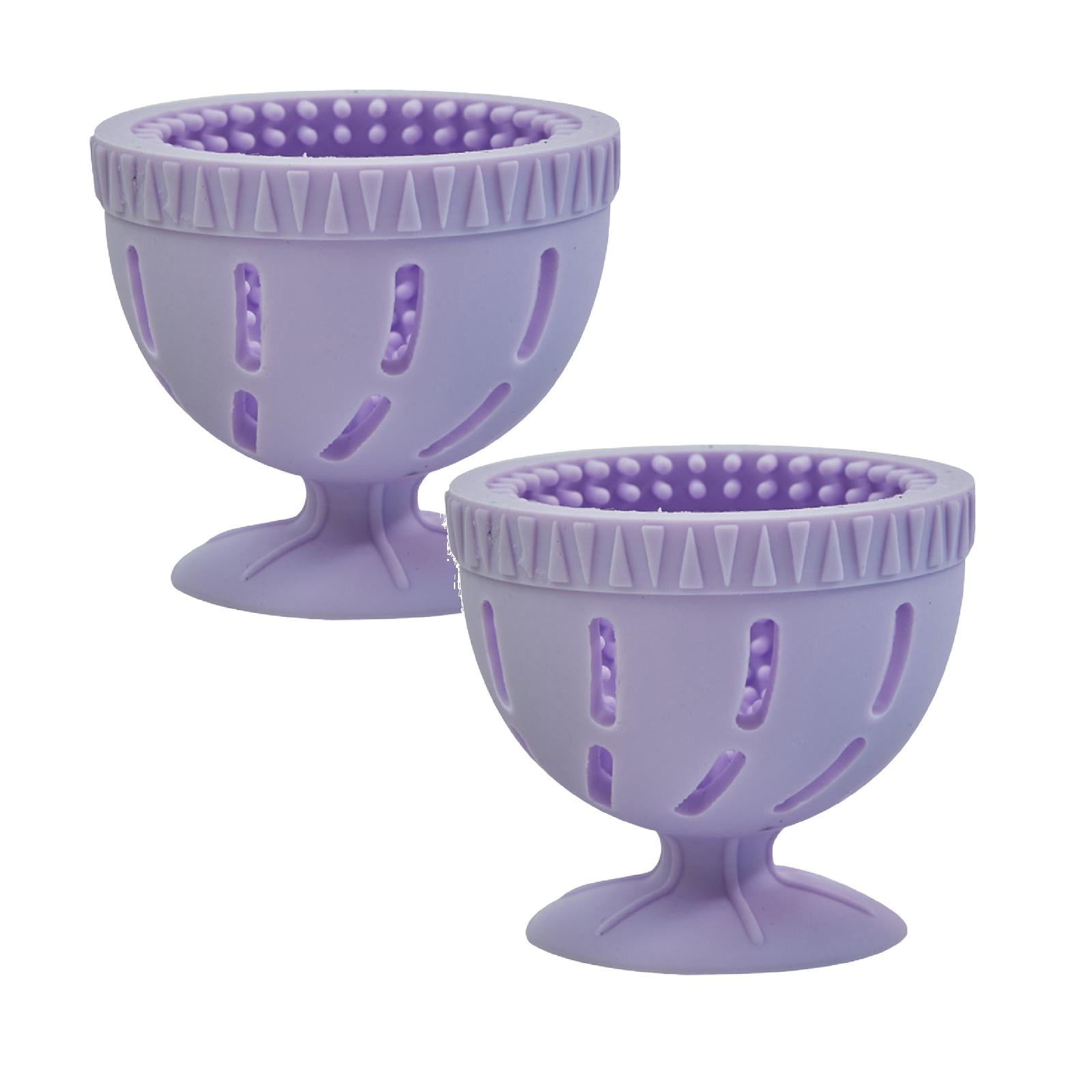 Silicone Egg Cleaning Brush 2PCS Farm Fresh Eggs Scrubber Removes ...