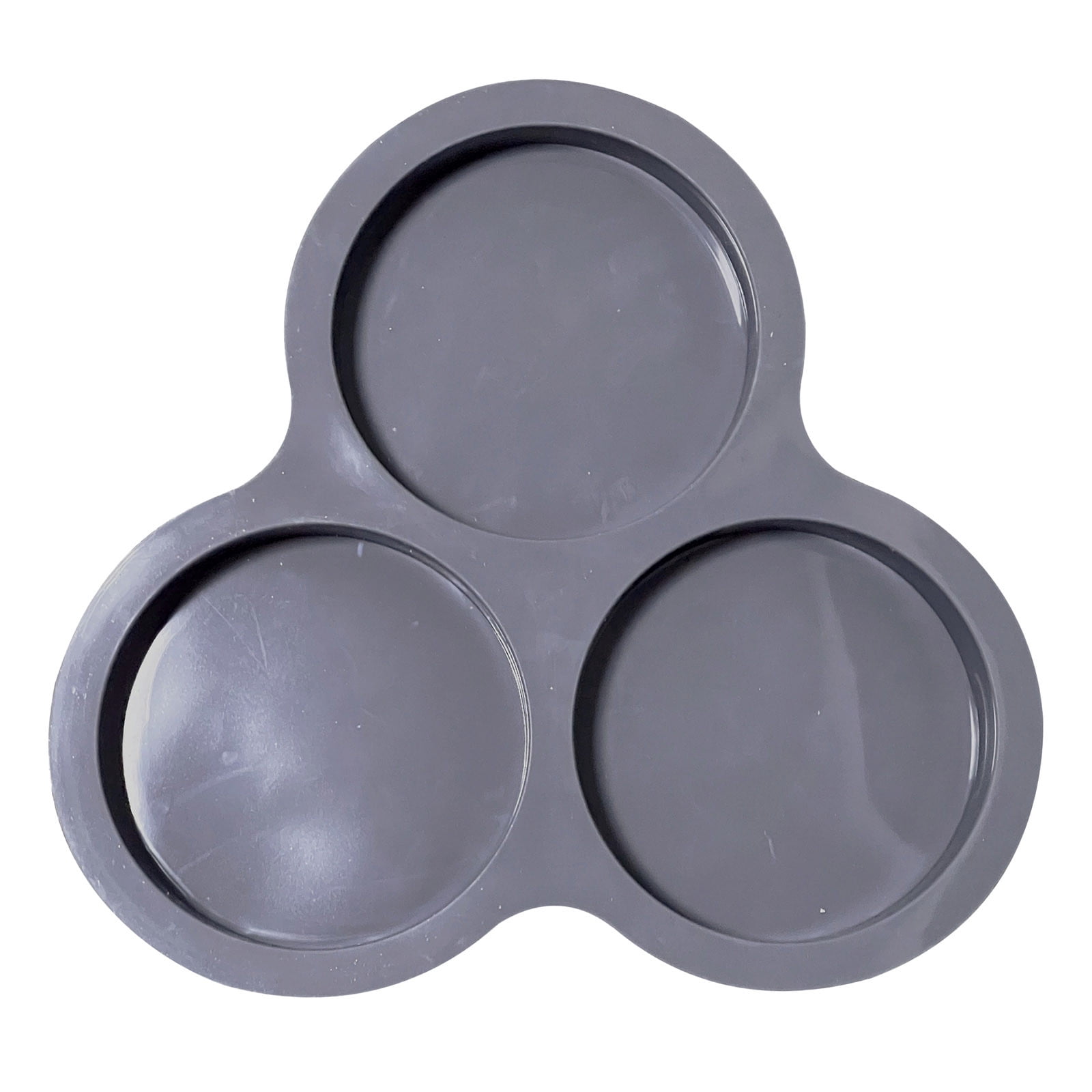 Silicone Egg Cups For Air Fryer 3 Cavity Cupcake Baking Tray | Round ...