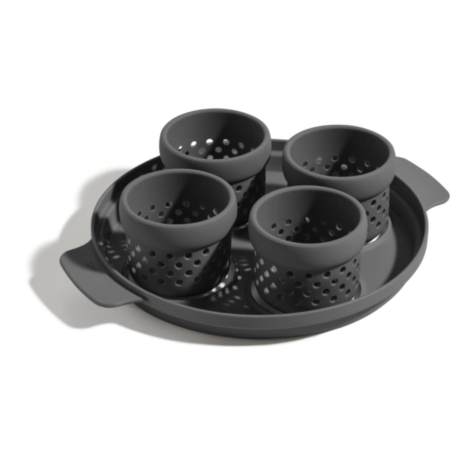 Silicone Egg Poacher Add-On - Easy-Use Poaching Set | Fail-Proof Water ...