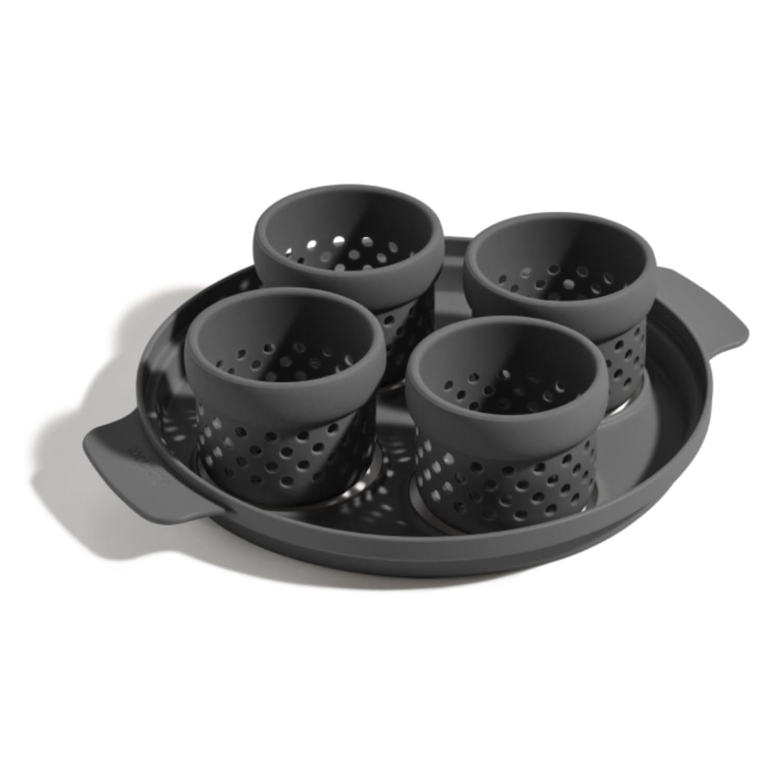 Silicone Egg Poacher Add-On - Easy-Use Poaching Set | Fail-Proof Water ...