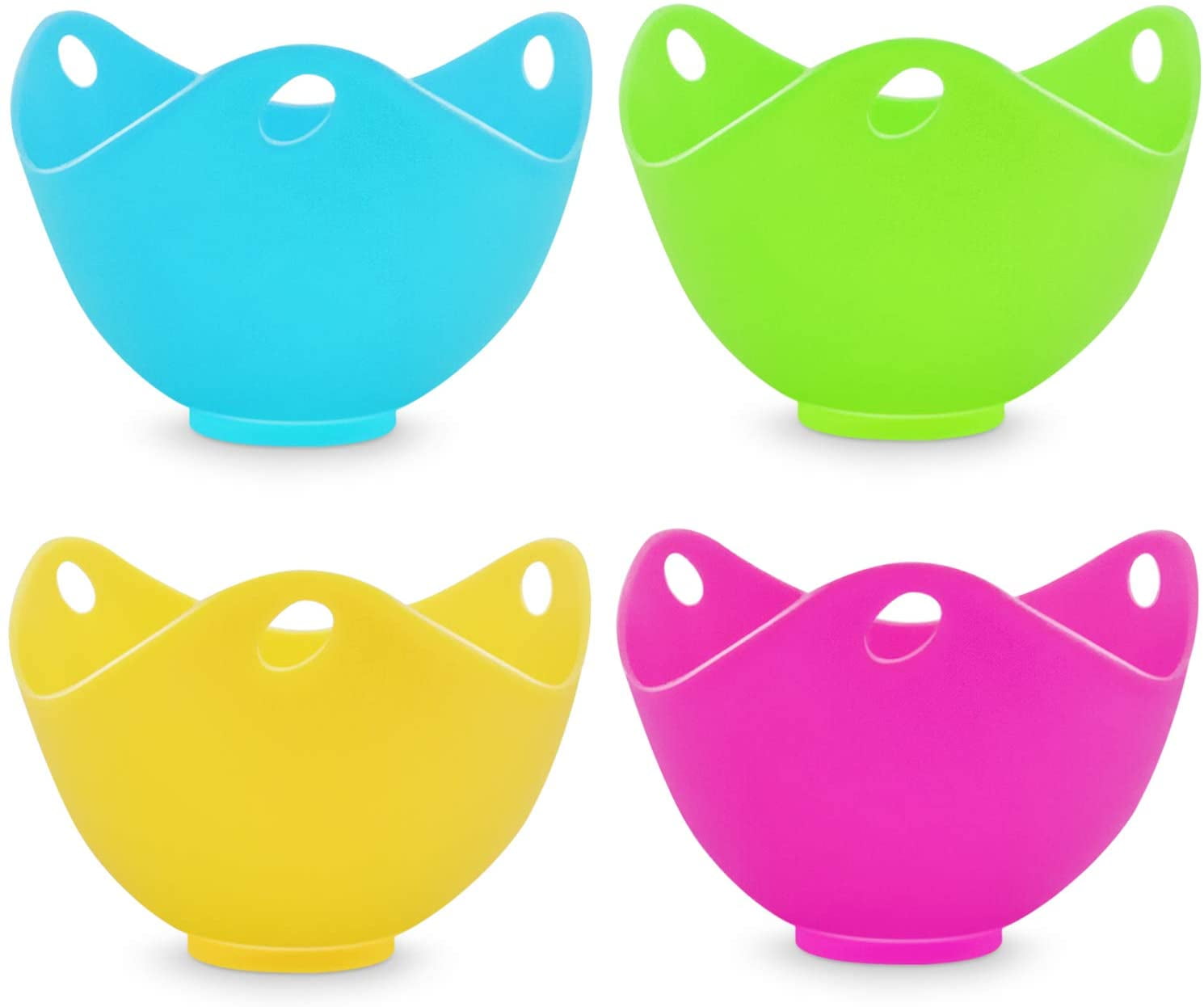 Silicone Egg Poacher Cups,Eggs Poaches Without the Stress or Mess,Set ...