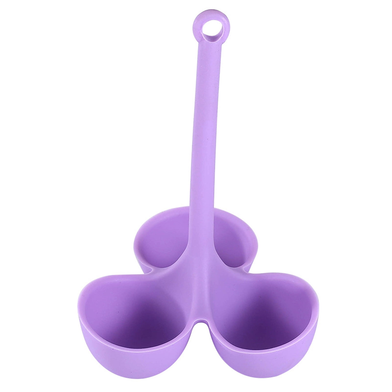 Silicone Egg Steamer - 3/5 Cavities, Long Handle, Heat Resistant, Easy ...