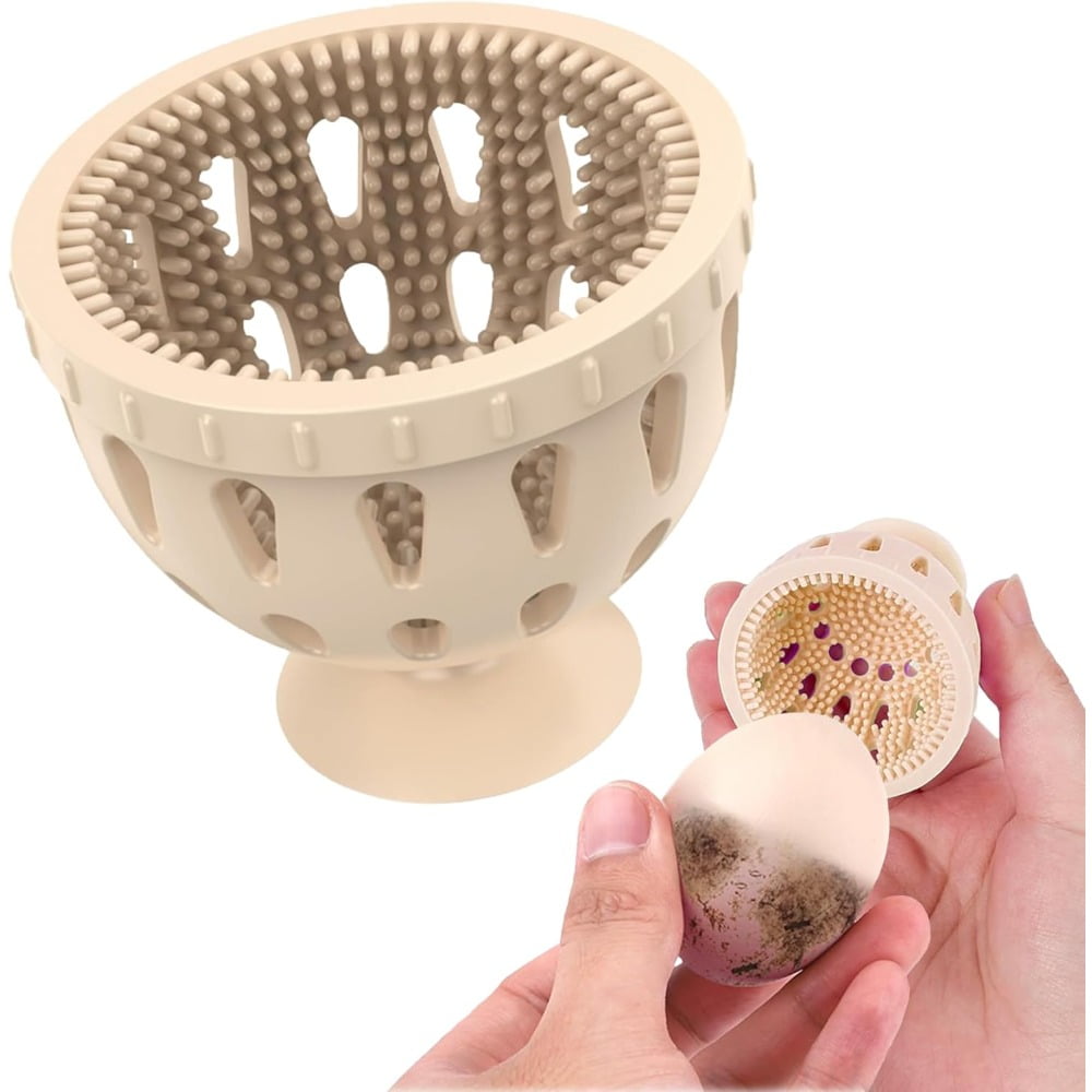 Silicone Egg Washer, Egg Washer for Fresh Eggs, Multipurpose Vegetable ...
