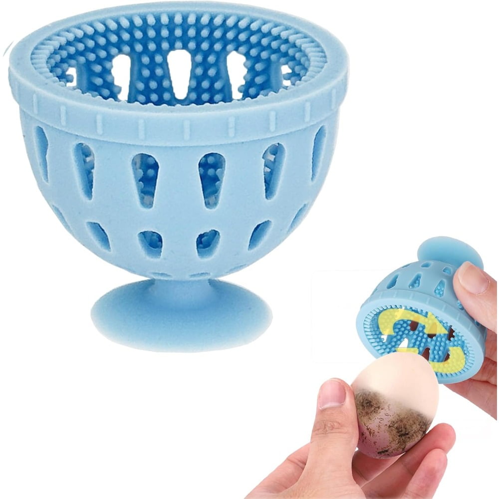 Silicone Egg Washer, Egg Washer for Fresh Eggs, Multipurpose Vegetable ...