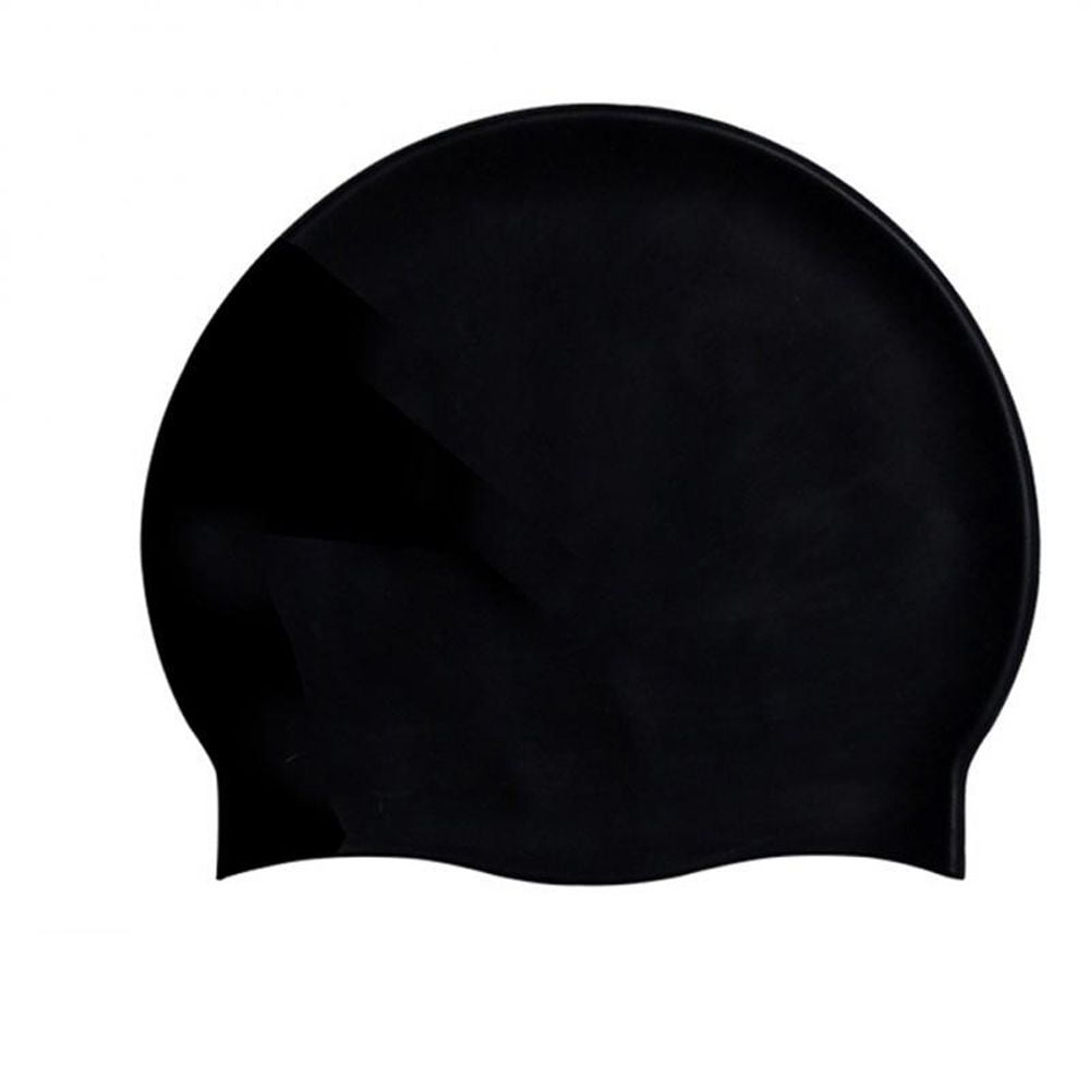 Silicone Elastic Swimming Cap Waterproof Swim Hat for Men Women Adult ...