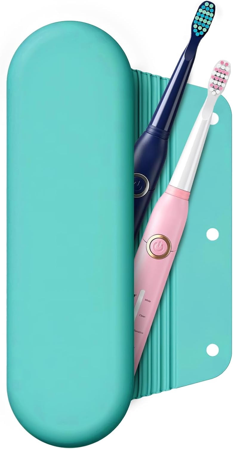 Silicone Electric Toothbrush Travel Case, Manual Toothbrush Travel ...